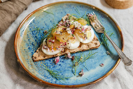 Vegansk brantevikssill vegetarisk julmat