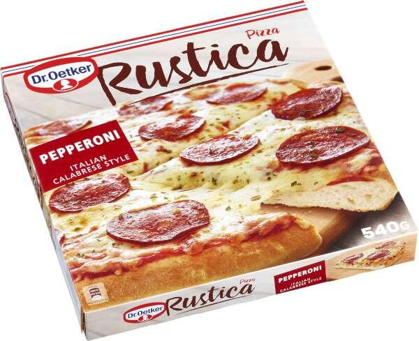 Pizza Rustica Pepperoni, Fryst