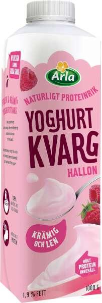 Yoghurtkvarg Hallon 1,9%