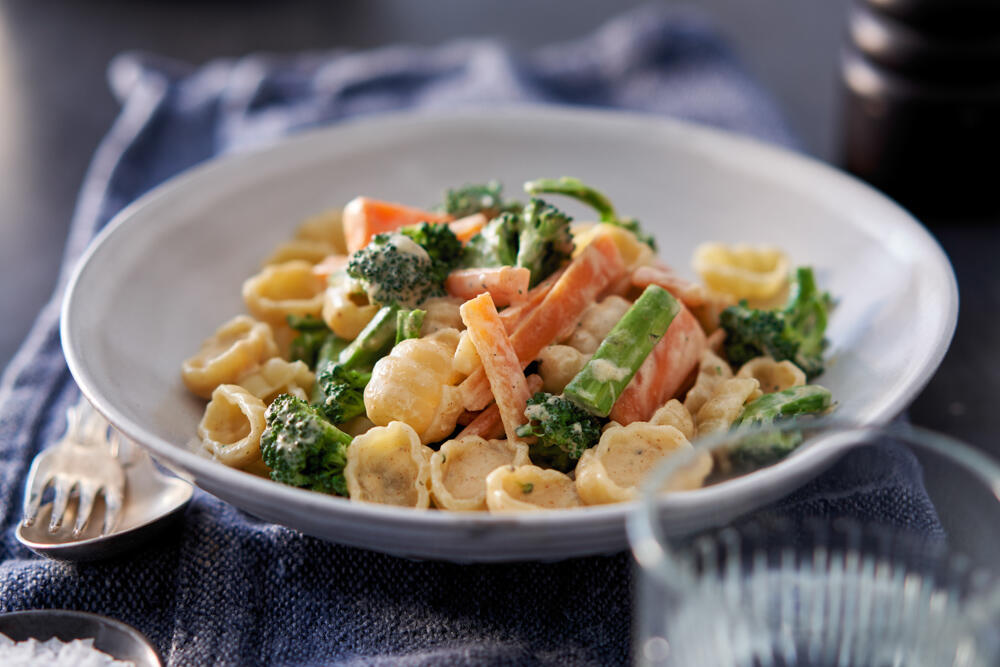 Pasta med ost- och broccolisås - City Gross