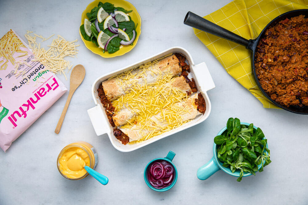 Frankful enchiladas